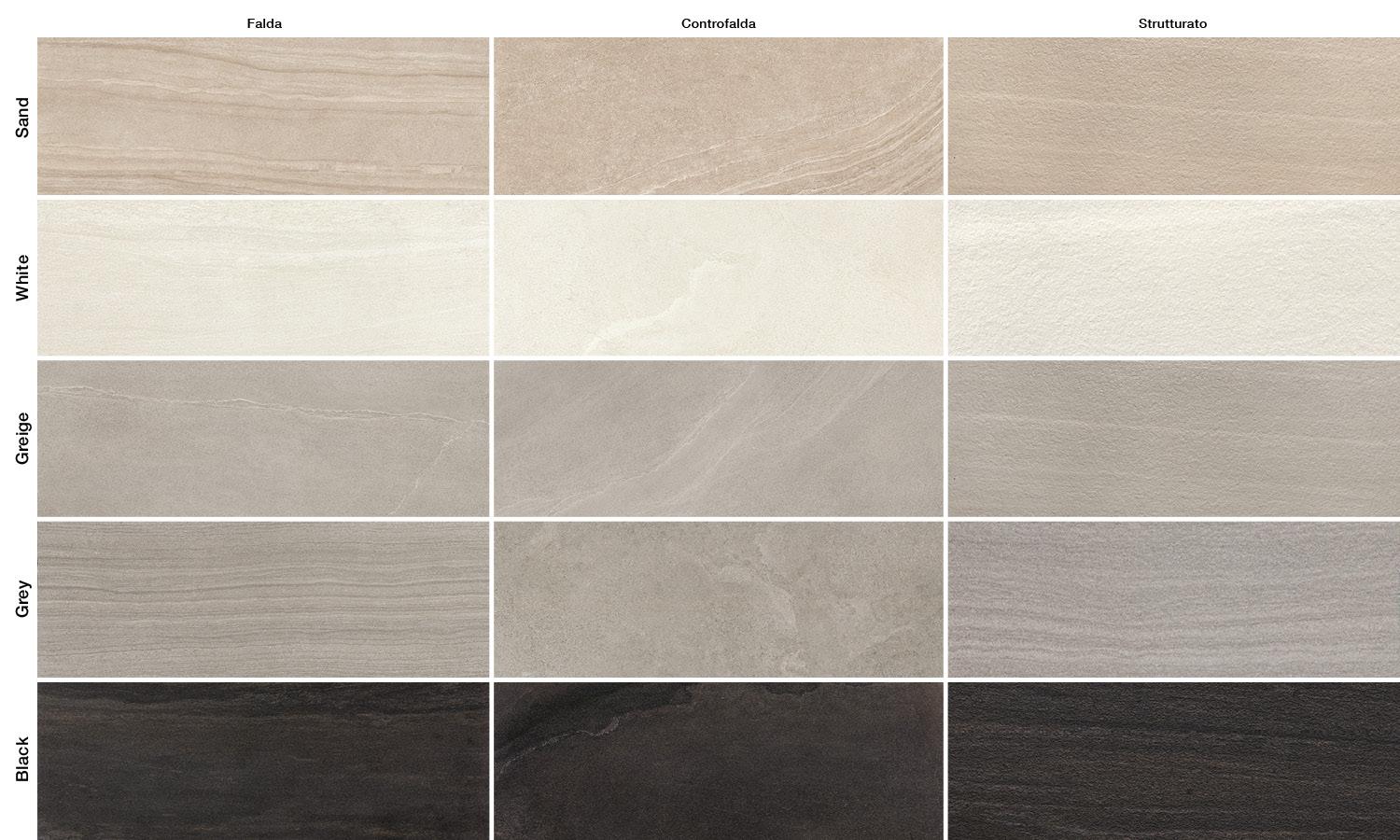 Stone Project tile collection by Ergon