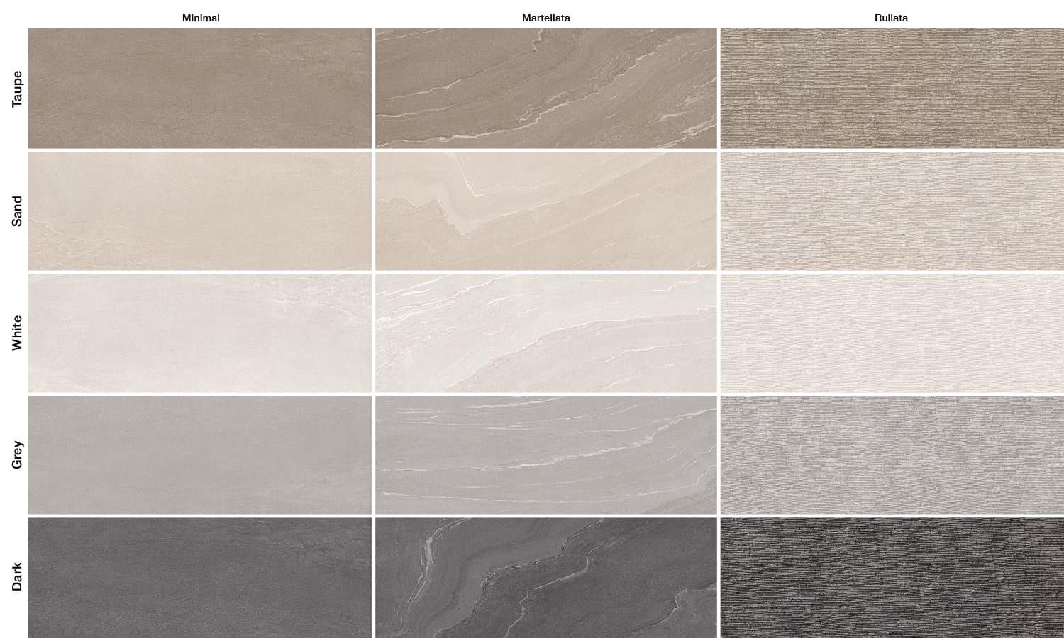 Stone Talk tile collection by Ergon
