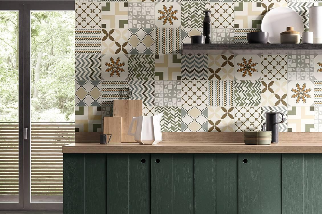 Vintage tiles: designer coverings for retro locations