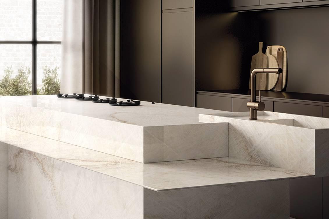 High gloss floor tiles to elevate the style of every room